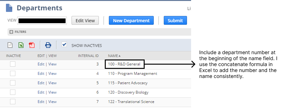 Segment Structure Basics in NetSuite